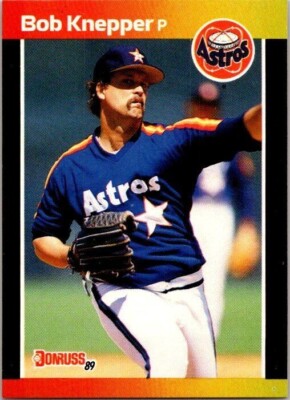 1989 Donruss #123 Bob Knepper Pitcher Houston Astros FREE shipping | eBay