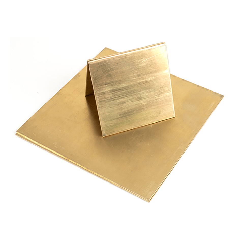 Brass Sheet Plate Thick 0.5mm-6mm Metal Thin Sheet Guillotine Cut ...
