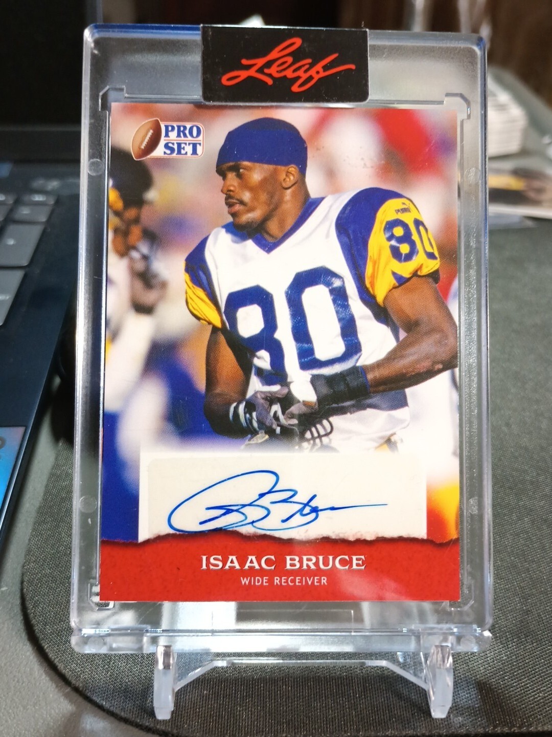 2022 LEAF PRO SET ISAAC BRUCE AUTO #PSAIB1 | eBay