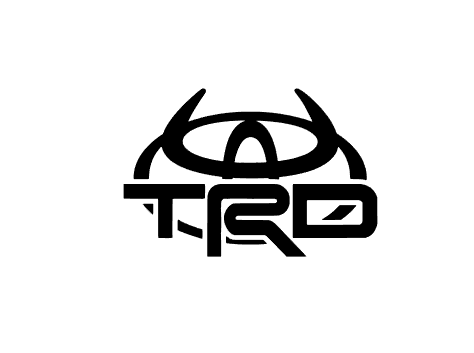 TRD Toyota Devil vinyl decal 4" x 2.5" Great for car/truck/laptop ...