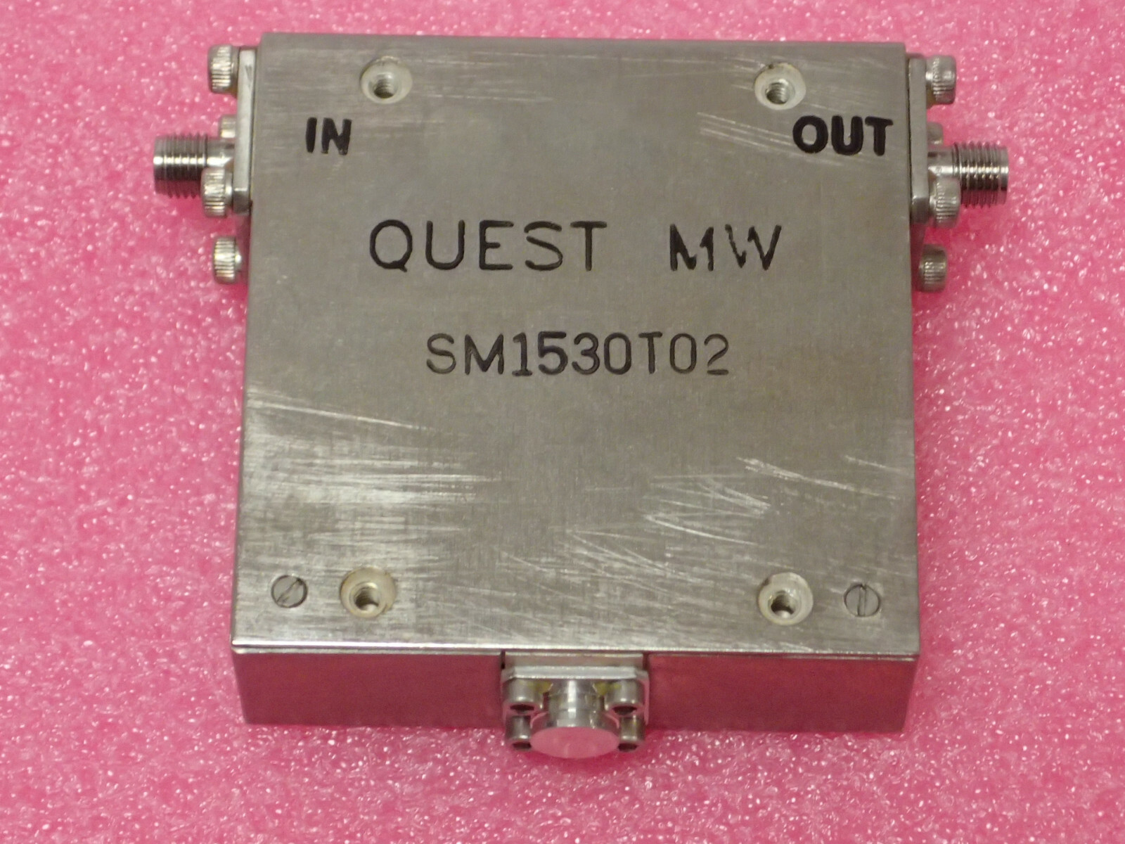 QUEST MICROWAVE MW SM1530T02 ISOLATOR 1.5-3.0GHz SMA FEMALE | eBay UK