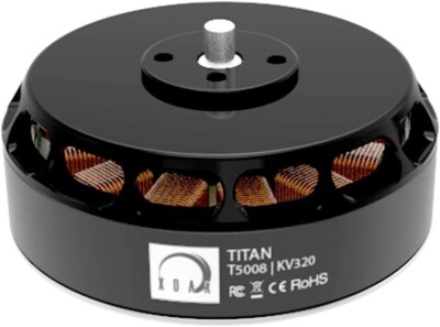 XOAR Titan T5008 320KV Brushless Electric Motor for RC Multicopter ...