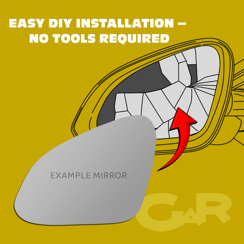 For Mazda 3 wing mirror glass 03-09 Left Passenger side Spherical | eBay UK