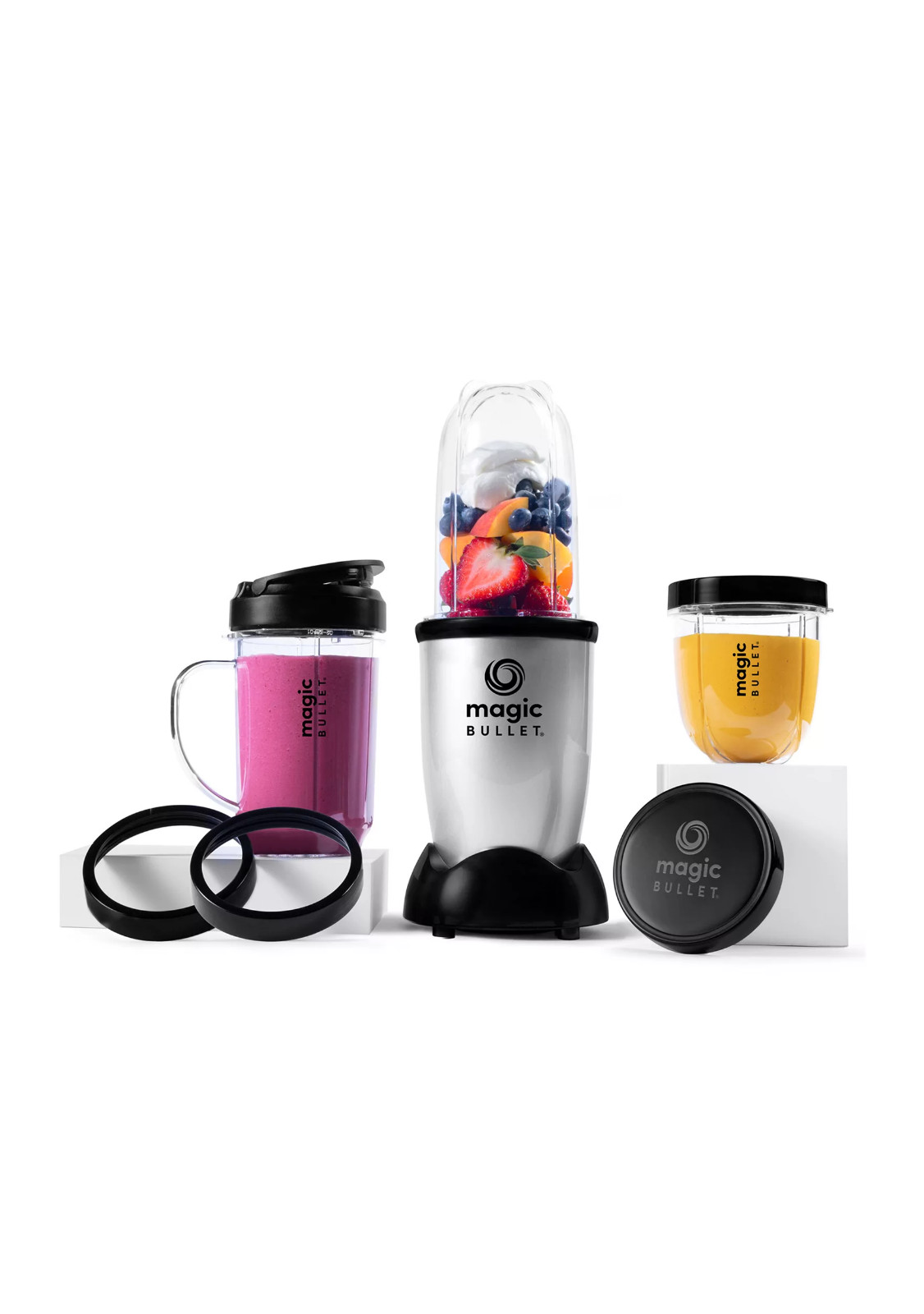 The Original Magic Bullet 11 Piece Set Blender & Mixer, Mince ...