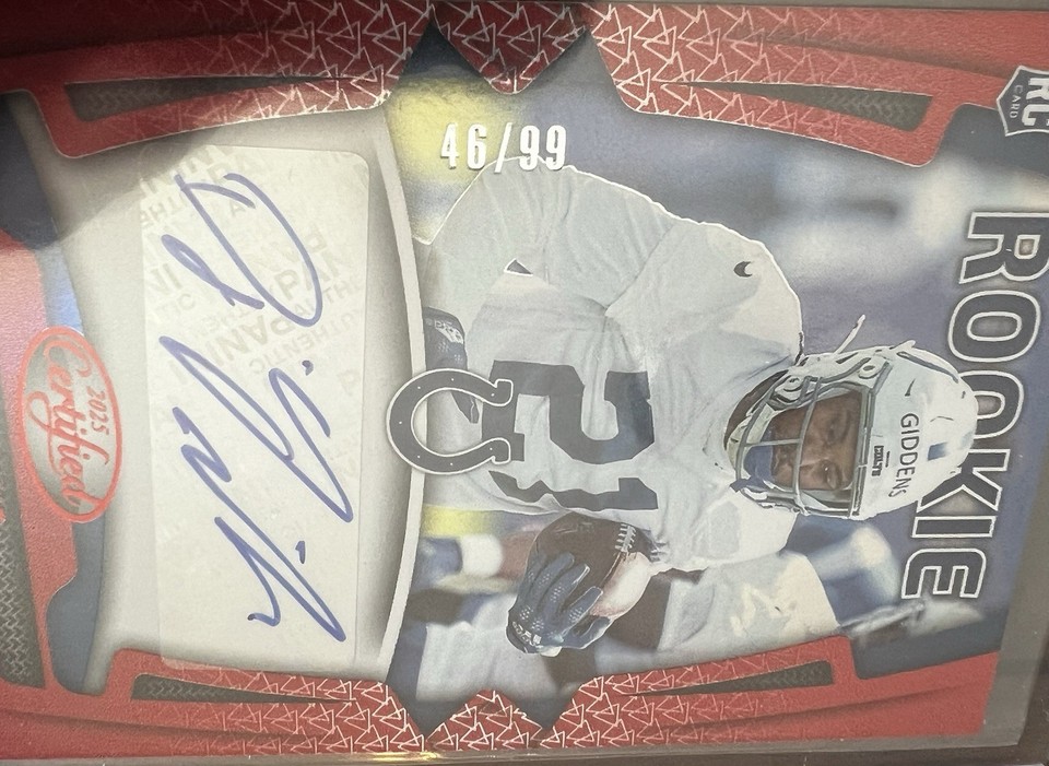 9 Card NFL Football Lot. 2 RPA, 3 Patches, 3 Autos. Mahomes, QJ, Spears ...