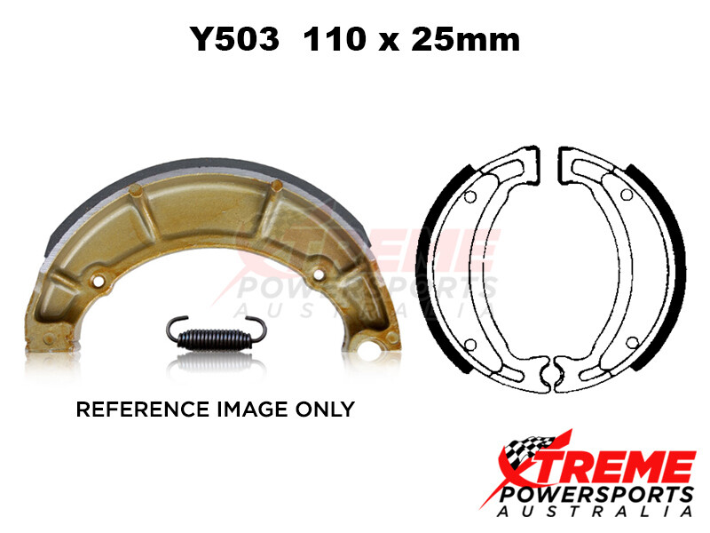 EBC Rear Brake Shoe Yamaha RT 100 E/F/K 1993-2003 Y503 | eBay