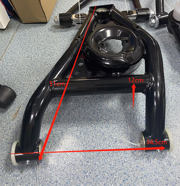 Front Upper &Lower Tubular Control Arms Set For 67-69 Camaro Firebird ...