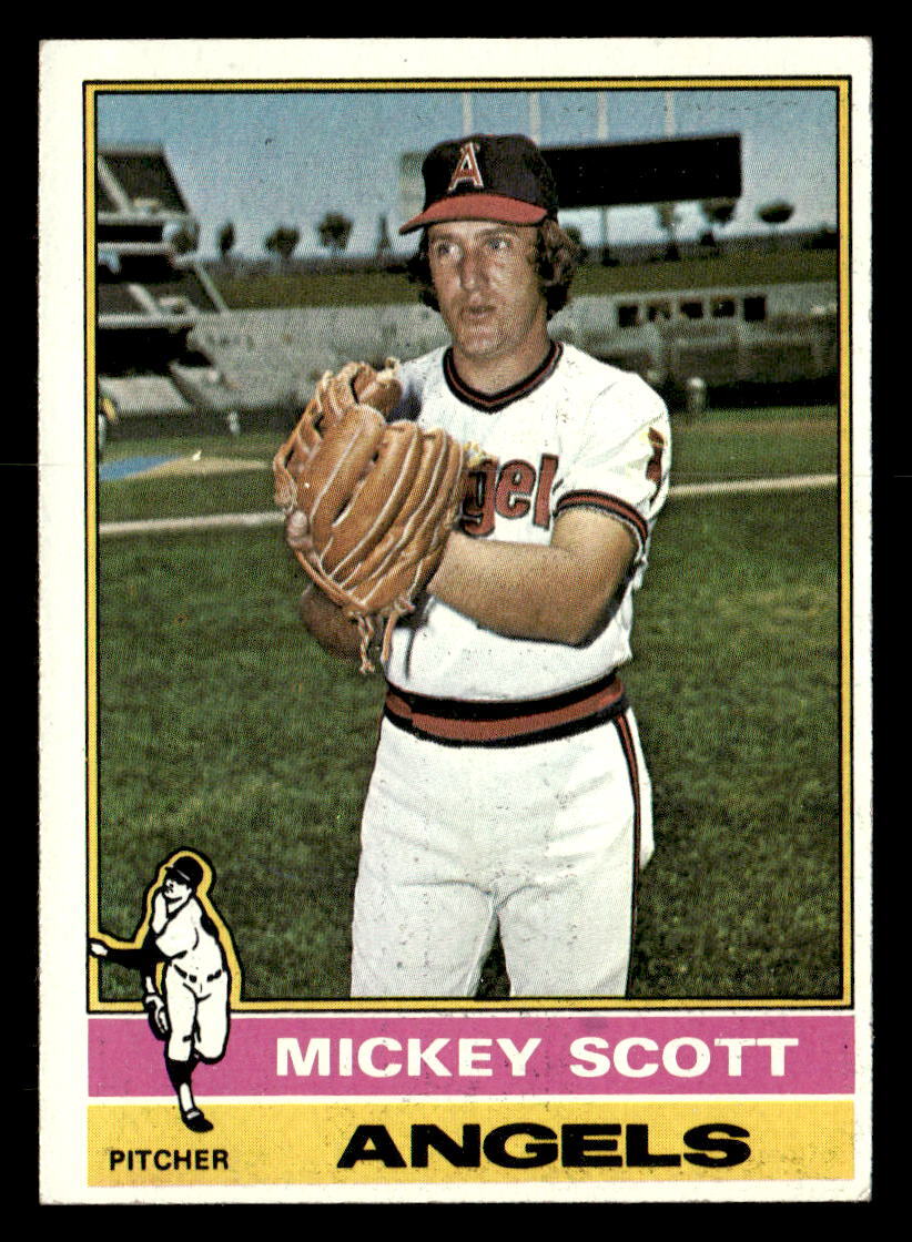 Mickey Scott 1976 Topps Card #276 California Angels | eBay