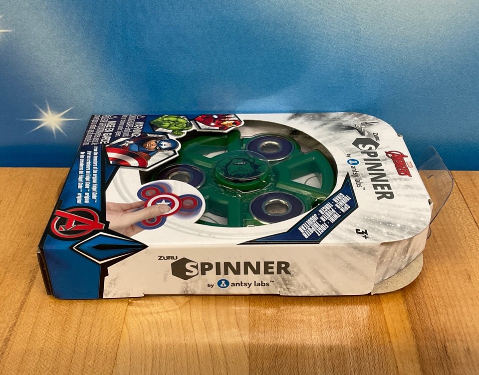 Marvel HULK Zuru Fidget Spinner by Antsy Labs NEW In Box | eBay