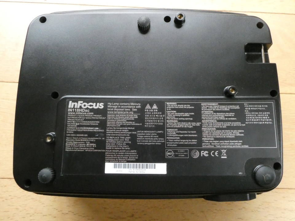 InFocus digital projector IN118HDxc | eBay UK
