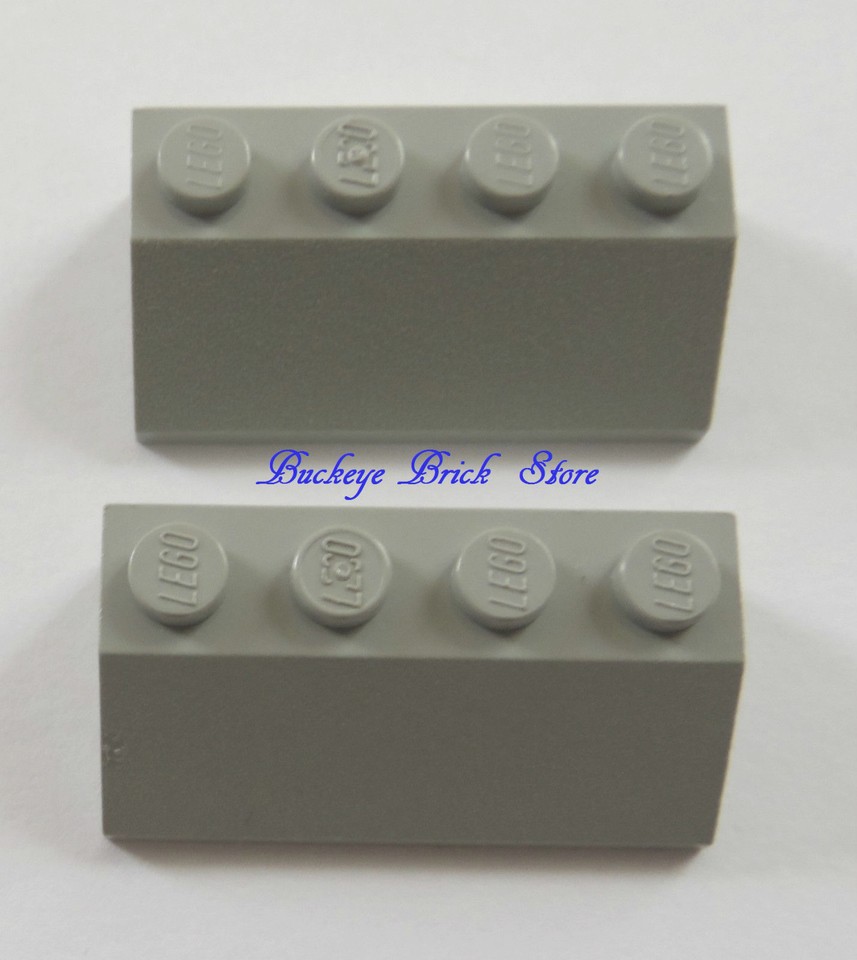 LEGO LIGHT GRAY SLOPE 2x4 - 7838 5580 6597 7190 6952 7180 - Lot of Six ...