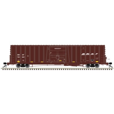 BNSF (SWOOSH LOGO) 60' Bx-177 BOXCAR BY ATLAS MODEL RR CO. - HO-SCALE ...