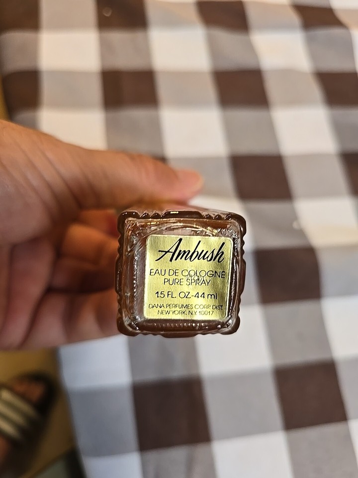AMBUSH EAU DE COLOGNE SPRAY 1.5oz VINTAGE 80% FULL PINK TOP Rare | eBay