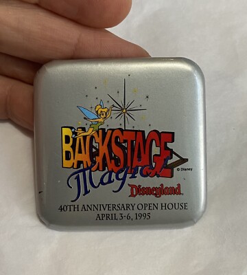 Disneyland Backstage Magic 40th Anniversary Open House Cast Member 1995 ...