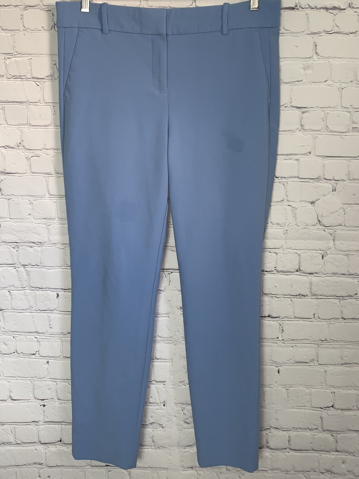 JCrew Cameron Slim Crop Pant Four-Season Stretch Bright Peri Blue Size ...