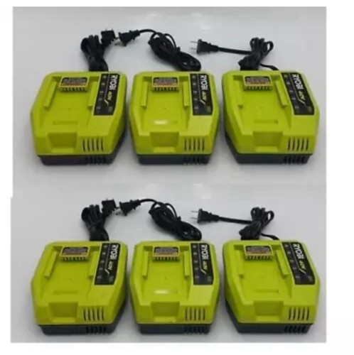 - Lot of 6 RYOBI 40V OP408 Chargers | eBay