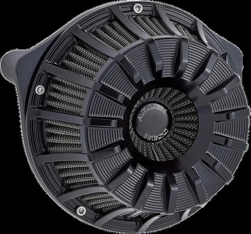 AN Inverted Air Cleaner Filter Kit 15 Spoke Black Harley Street Glide ...