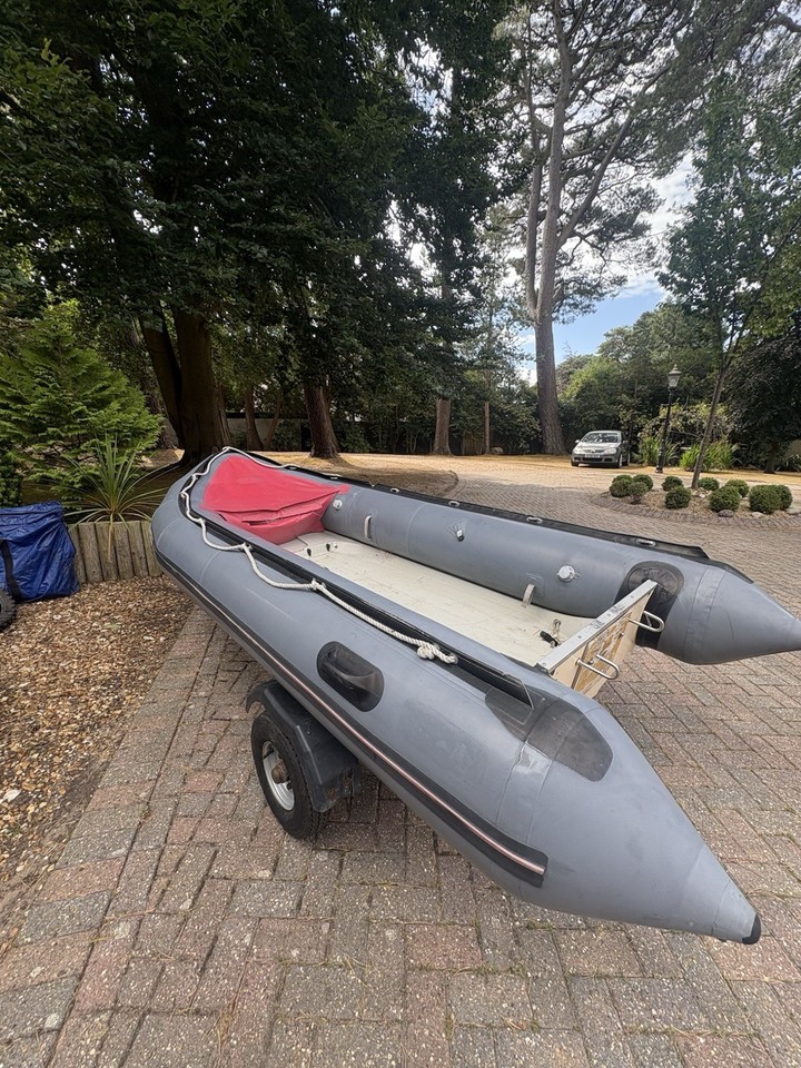 Avon rib 3.5m and trailer rib/ sib | eBay UK