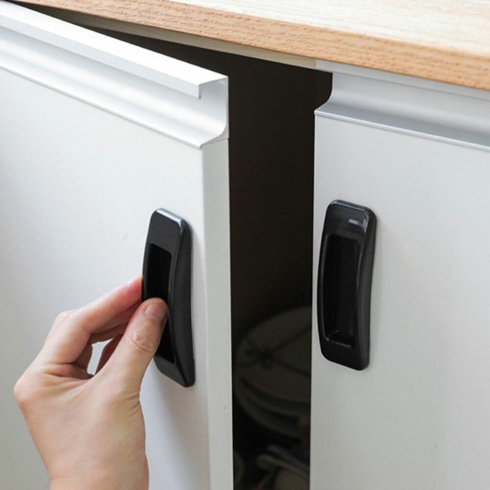 Ergonomic Finger Grip Handle for Sliding Glass Doors No Punching ...