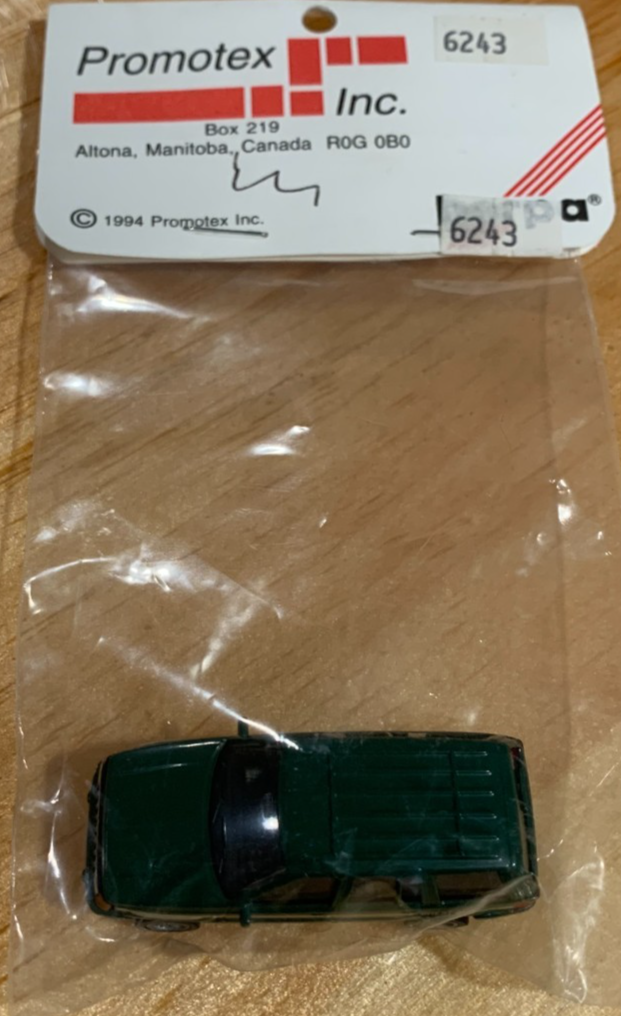 Rare Vintage Promotex Herpa HO 1/87 U.S. Forest Service Jeep Model Kit ...