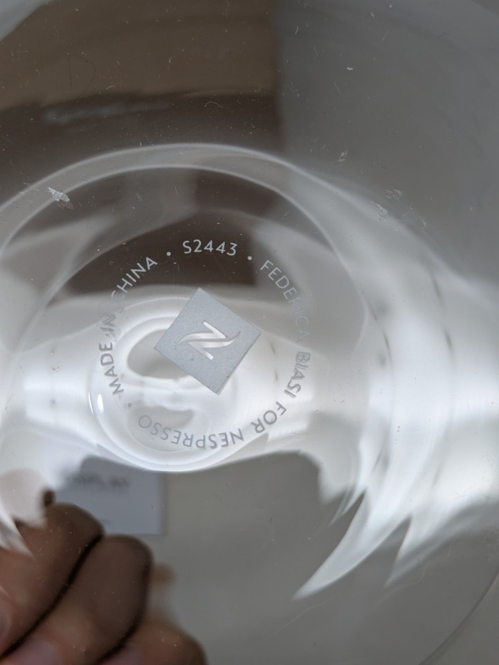 New Genuine Nespresso Display Collection Mia Glass Capsule Container ...