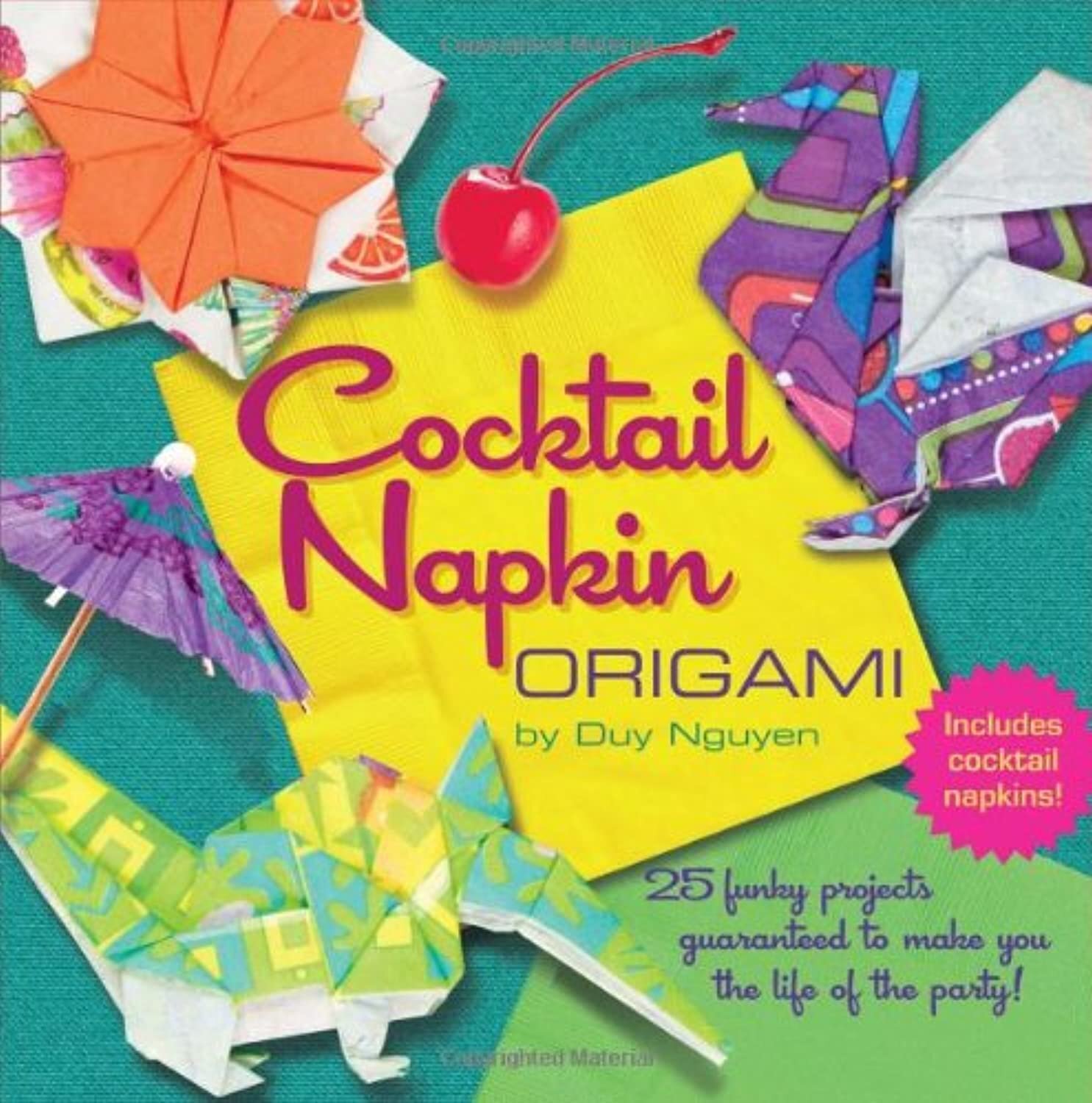 Cocktail Napkin Origami by Duy Nguyen (2011, Trade Paperback) for sale ...