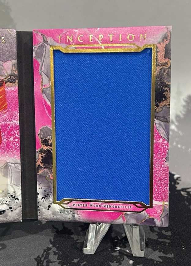 2024 Topps Inception Ladd McConkey Genesis Booklet Patch Auto 06/25 RPA ...