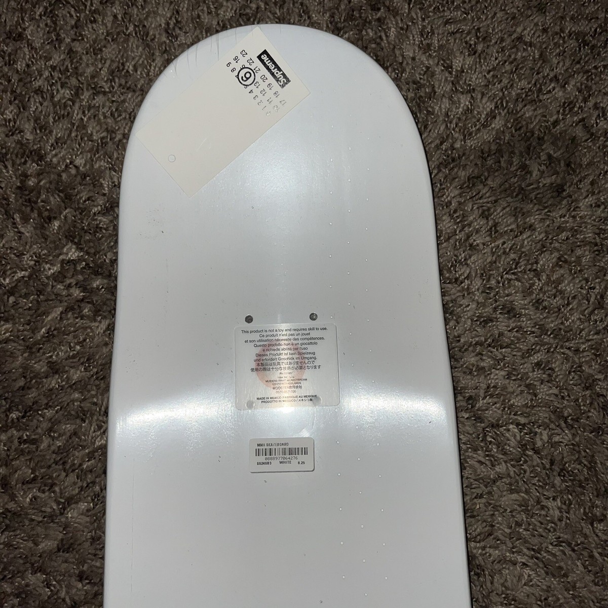Supreme Maison Margiela MM6 Skate Deck 8.25” Scratch Off Supreme Maison Margiela MM6 Skate Deck 8.25” Scratch Off