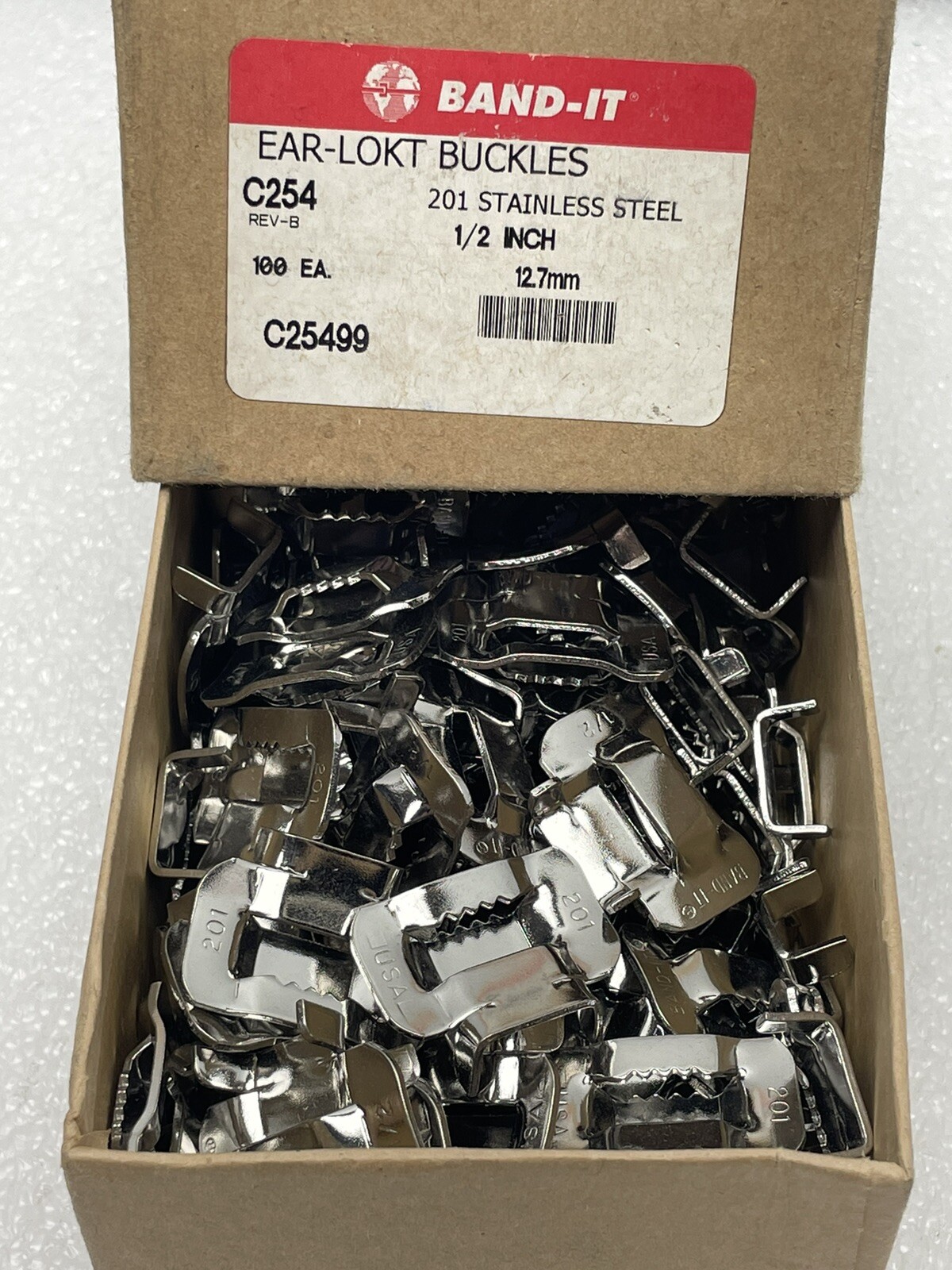 Band-it Type 201 C254 Stainless Strapping Buckles for sale online | eBay