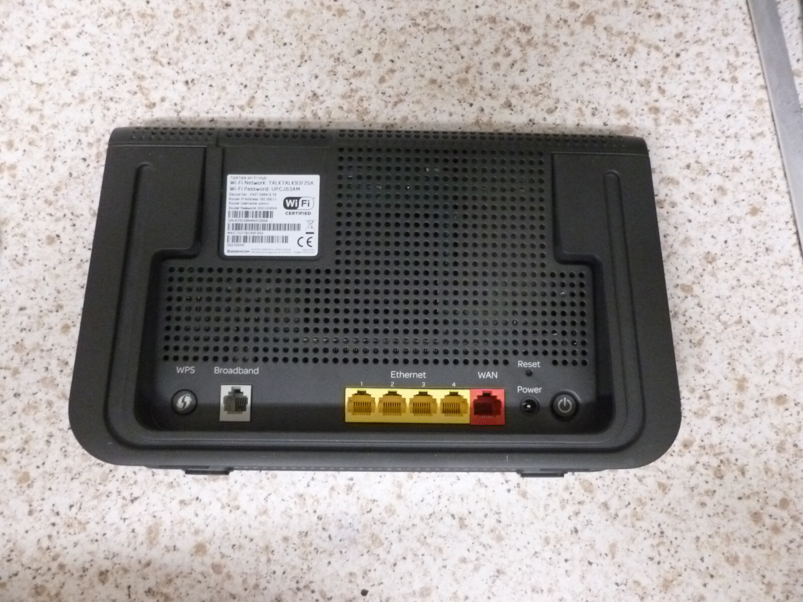 Sagemcom TalkTalk Wi-Fi Hub 5364 #L | eBay