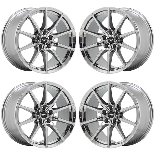 19x10.5 19x11 Ford Mustang GT350 PVD Chrome wheels rim Factory OEM ...