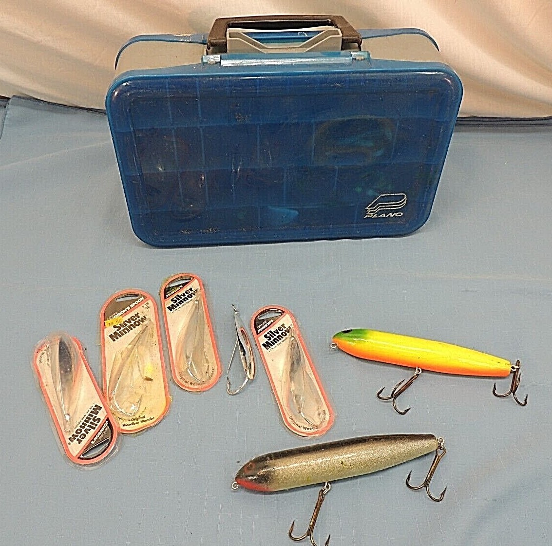 VINTAGE PLANO TACKLE BOX, FISHING TACKLE | eBay