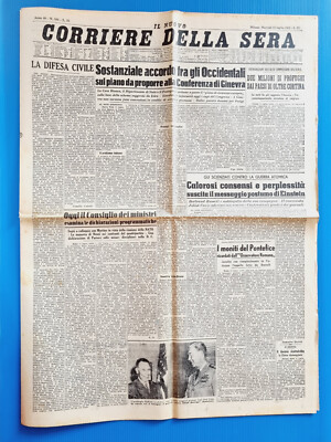 Courier La Soirée 12 Juillet 1955 Ruth Ellis-Elena Fancera-Olivetti ...