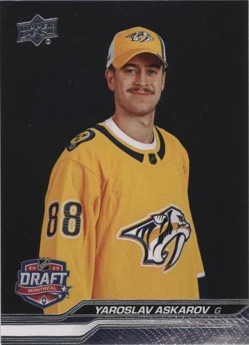 2023-24 Upper Deck Extended Series - 1st Round Rookies Yaroslav Askarov #743 (RC) for sale ...