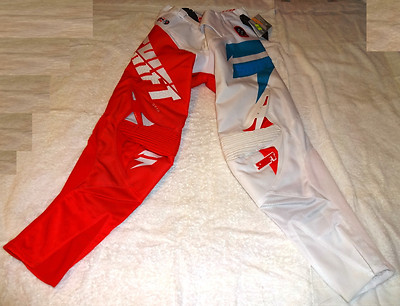 NEW SHIFT FACTION CHAD REED REPLICA MX PANTS BLUE RED WHITE SIZE 28 ...