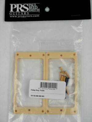 PRS Cream Stoptail Slanted Pickup Rings Creme Guitar Part Paul Reed ...