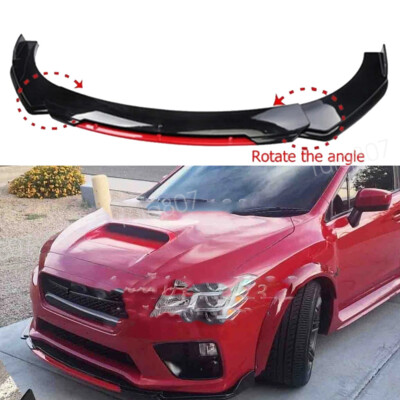 For Mitsubishi Lancer GT Front Bumper Chin Lip Splitter Spoiler Kit ...