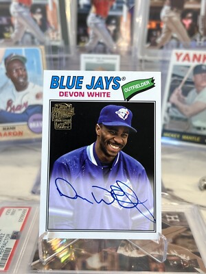 2023 Topps Archives Fan Favorites Autograph #77FF-DWT Devon White *MINT ...