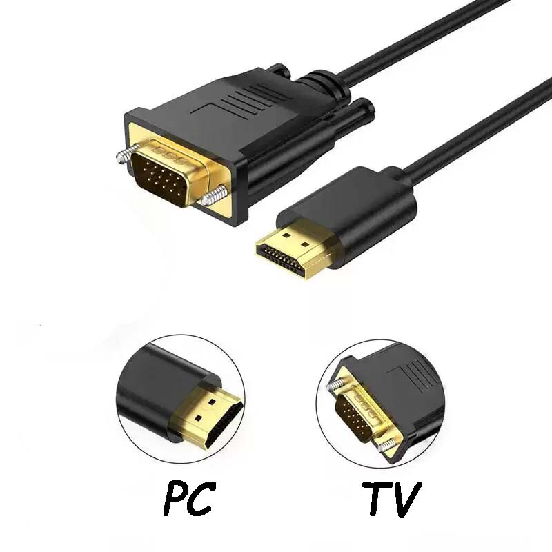NEW 6/10 FT 1.8/3M Long TO VGA Monitor Cable Computer TO TV Cord 15-pin ...