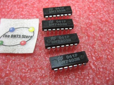 DM7403N National Semiconductor TTL IC Quad 2 Input NAND Gate 7403 - NOS ...