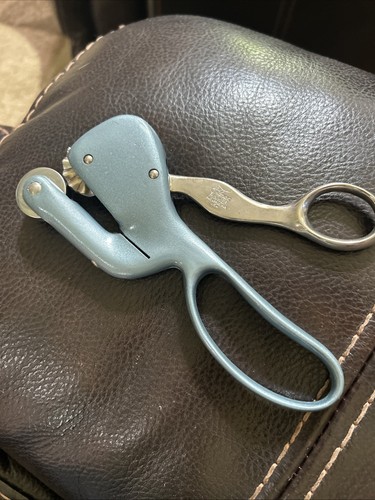Vintage Florian Pinker Rotary PInking Shears Cutting Metal Tool Sewing ...