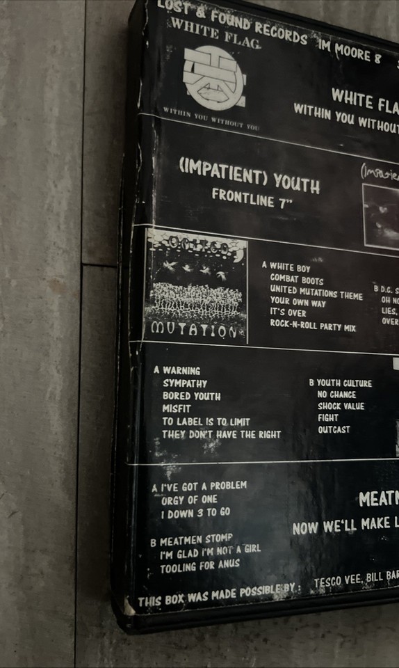 Rare Punk Rock V/a‎– Lost & Found Records 7" Box Set RARE PUNK ROCK ...