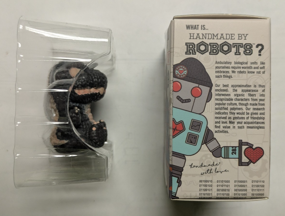 Handmade by Robots Godzilla Micro Vinyl Knit Series Mystery Blind ...