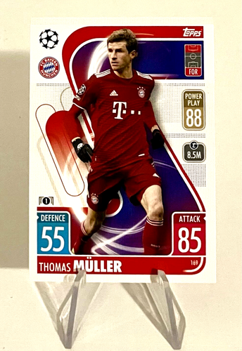 2021-22 Topps Match Attax UCL THOMAS MULLER #169 FC Bayern Munchen | eBay