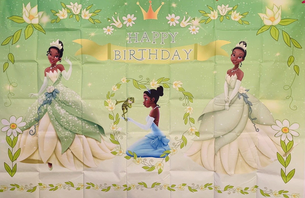Fundo Da Princesa Disney Tiana Tiana Ariel Príncipe Naveen Mama Odie