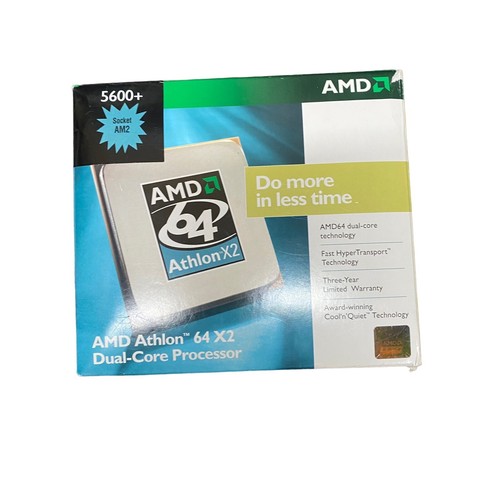 AMD Athlon 64 X2 5600+ 2.8GHz Dual-Core (ADA5600CZBOX) Processor for ...