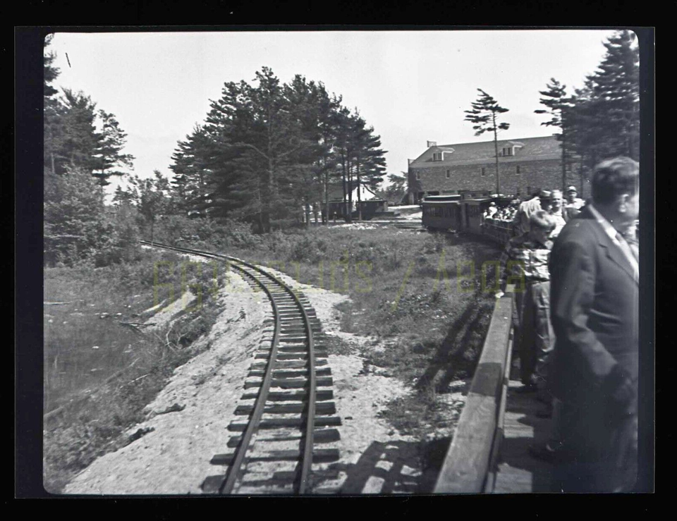 ERR Edaville Railroad Theme Park - c1950 - Vintage Railroad Negative | eBay