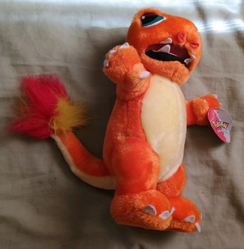 Charmander 12" Vintage 1999 Play by Play Pokemon Stuffed Plush Toy | eBay