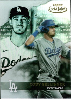 2020 Topps Gold Label Class 3 #49 Cody Bellinger Los Angeles Dodgers | eBay