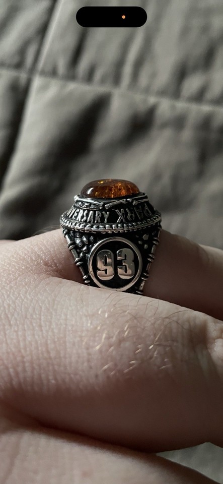 Han Cholo Jurassic Park 25th Anniversary Ring 925 Silver Size 12 | eBay UK